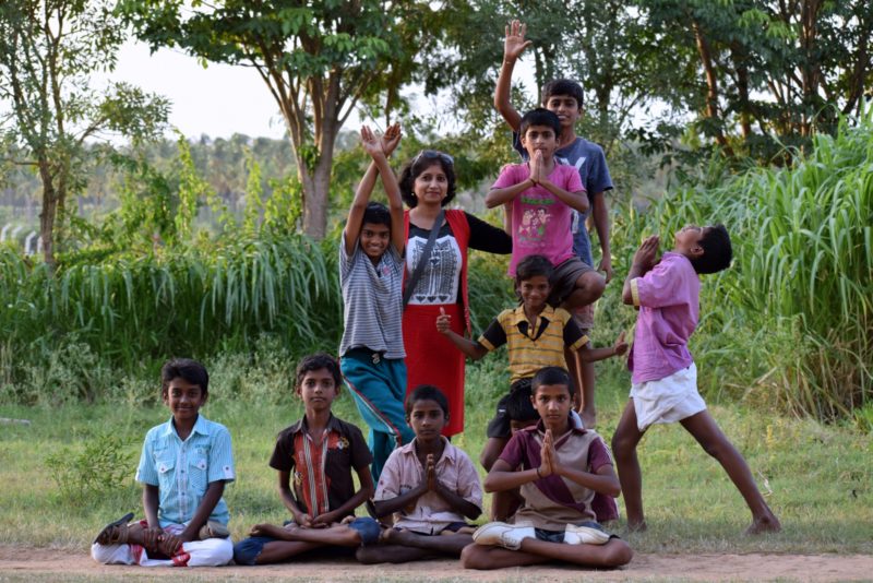 Organizing events for economically challenged students - MayaYoga